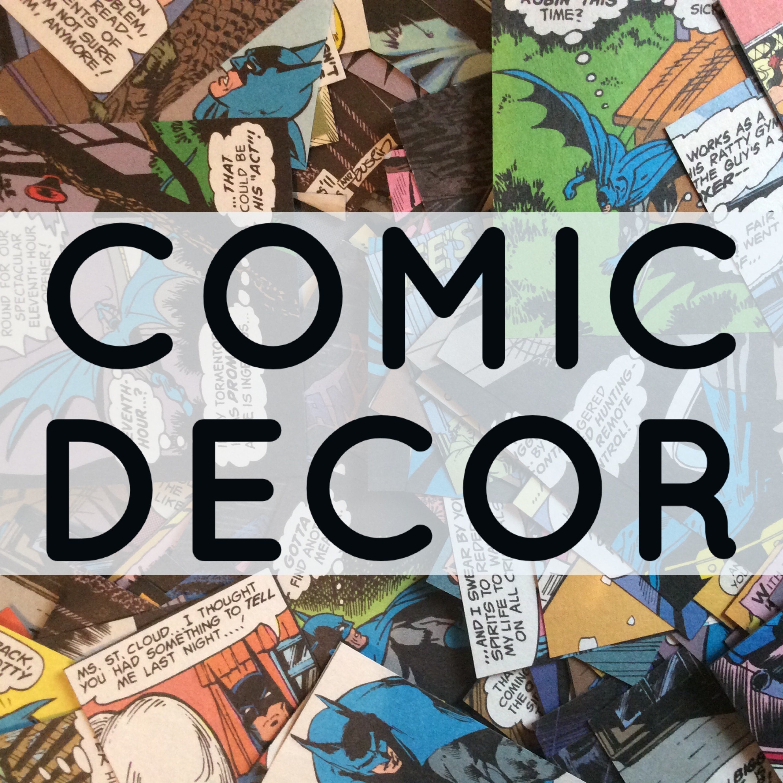 ComicDecor - Etsy