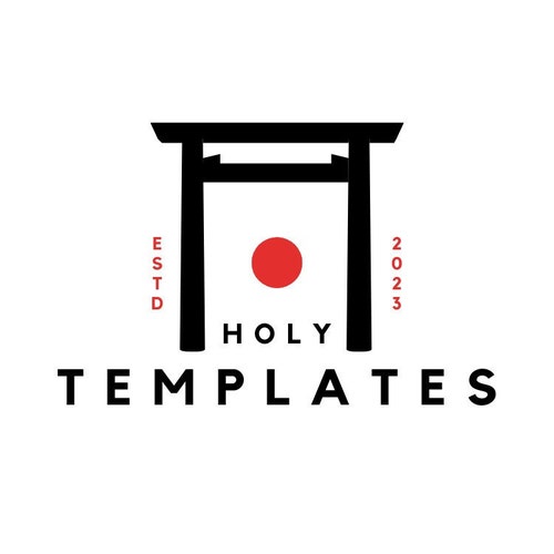 HolyTemplatesCH - Etsy