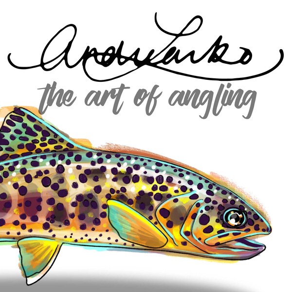 Bob Fly Fishing Cartoon Series Wind Knot Art Print 5x7 - Etsy