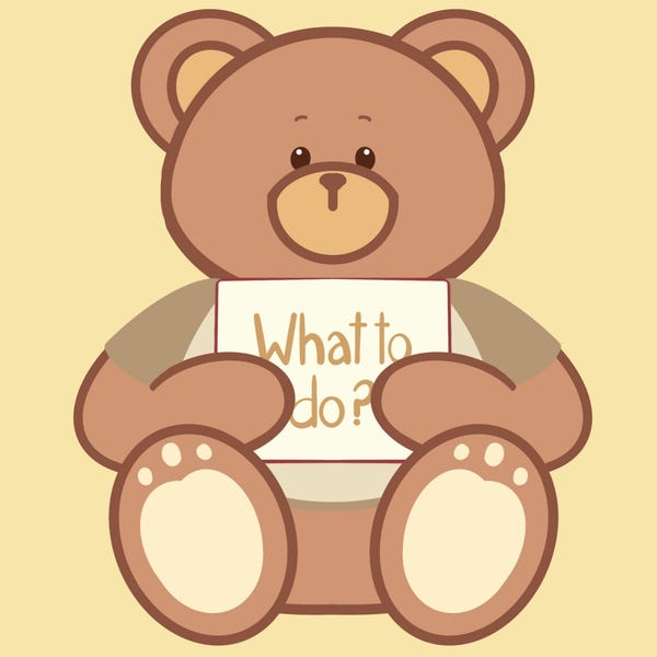 Tea-time Red,beige,brown Aesthetic Sticker Pack5pc Cute Dessert ...