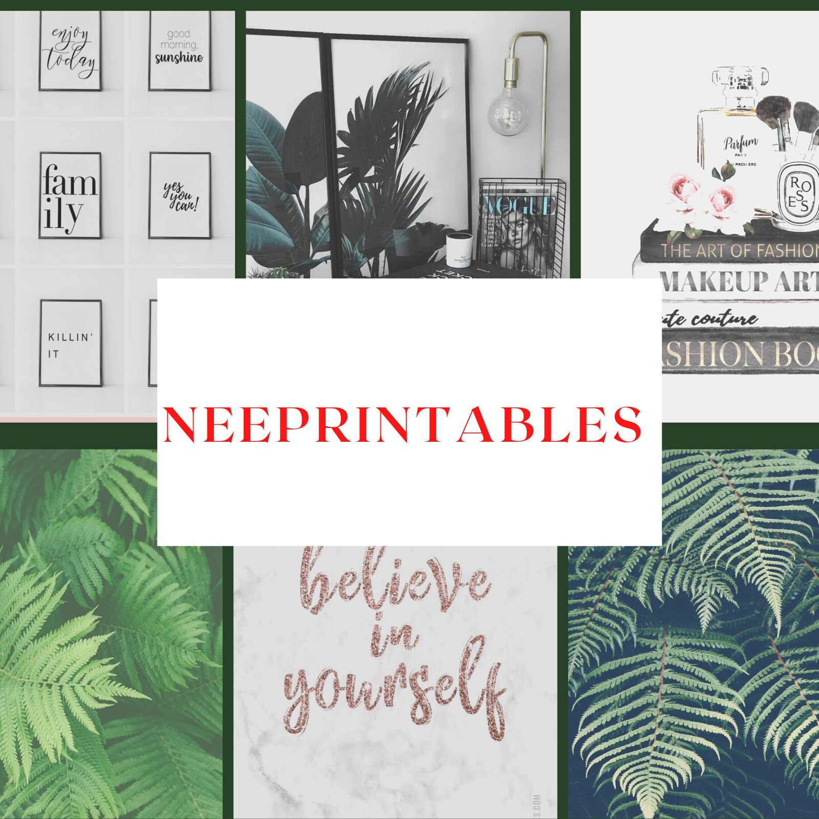 neeprintables - Etsy