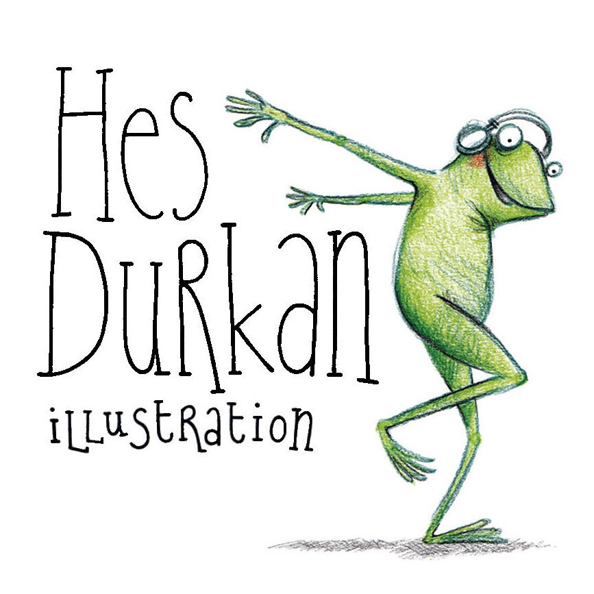 Hester Durkan illustration by HesDurkanShop on Etsy