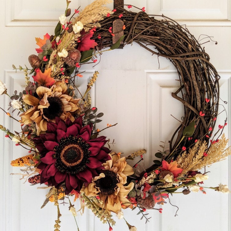 Sweet Simple Wreaths by PoppiesAndPine on Etsy