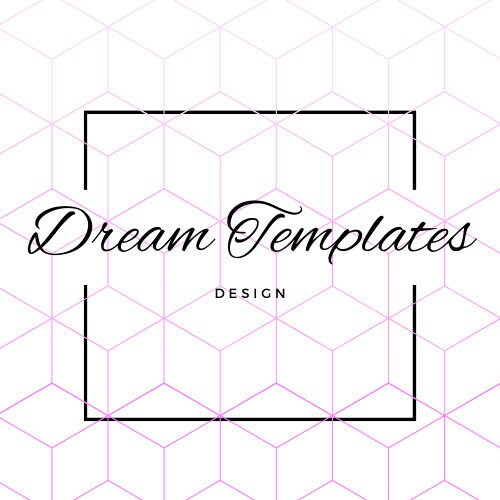 DreamTemplatesDesign - Etsy