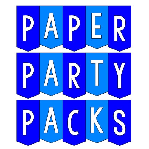 PaperPartyPacks - Etsy