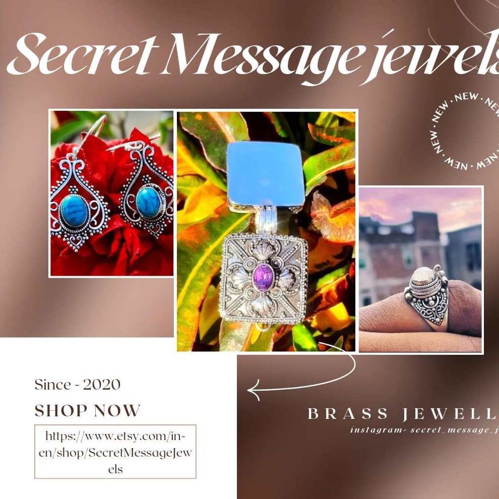 SecretMessageJewels - Etsy UK