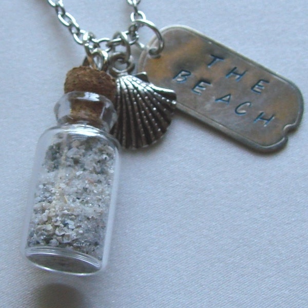 Middle Finger Hurricane Sanibel Island Necklace Florida Themed Hand ...