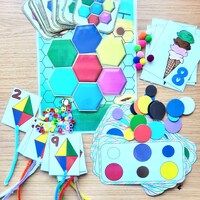 Printable Busy Bag Activity. Busy Bin Activity. PDF Ice-cream Activity ...