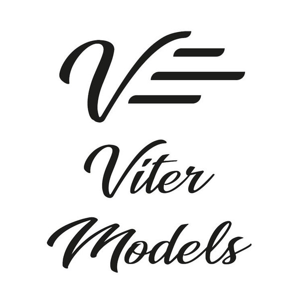 Viter Models the Thunderstorm Express. Train With a Tender 3D Puzzle - Etsy