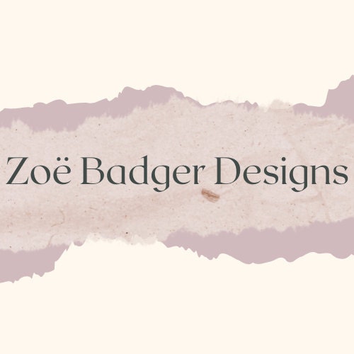 ZoeBadgerDesigns - Etsy