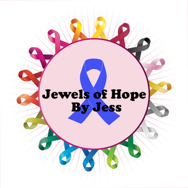 Colon/colorectal Cancer Awareness Ribbon Charm Bracelet - Etsy