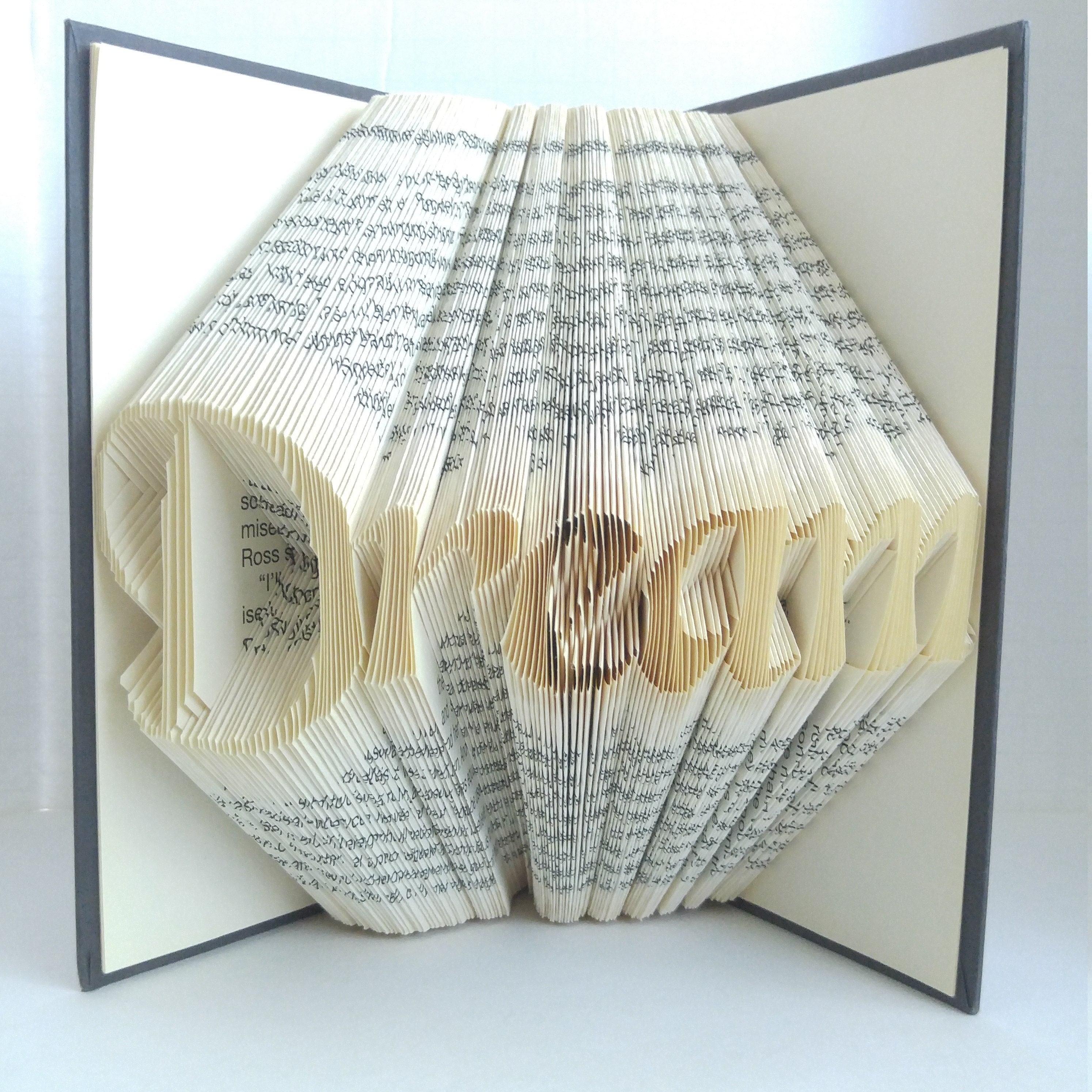 Origami Papercraft Measure 261 Folds 21 cm book Mark Book Folding ...