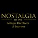 Restored Antique Edwardian Art Nouveau Cast Iron and Tiled Fireplace ...