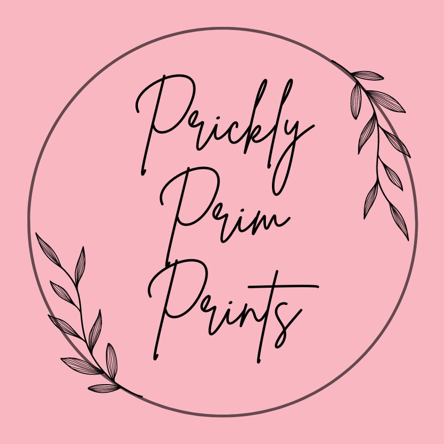 PricklyPrimPrints - Etsy