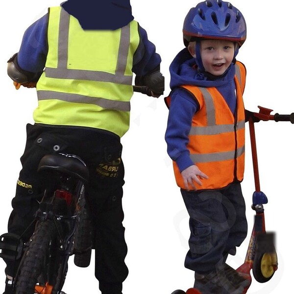 Little Princess Pink Child Reflective Vest Safety Hi Viz Waistcoat ...