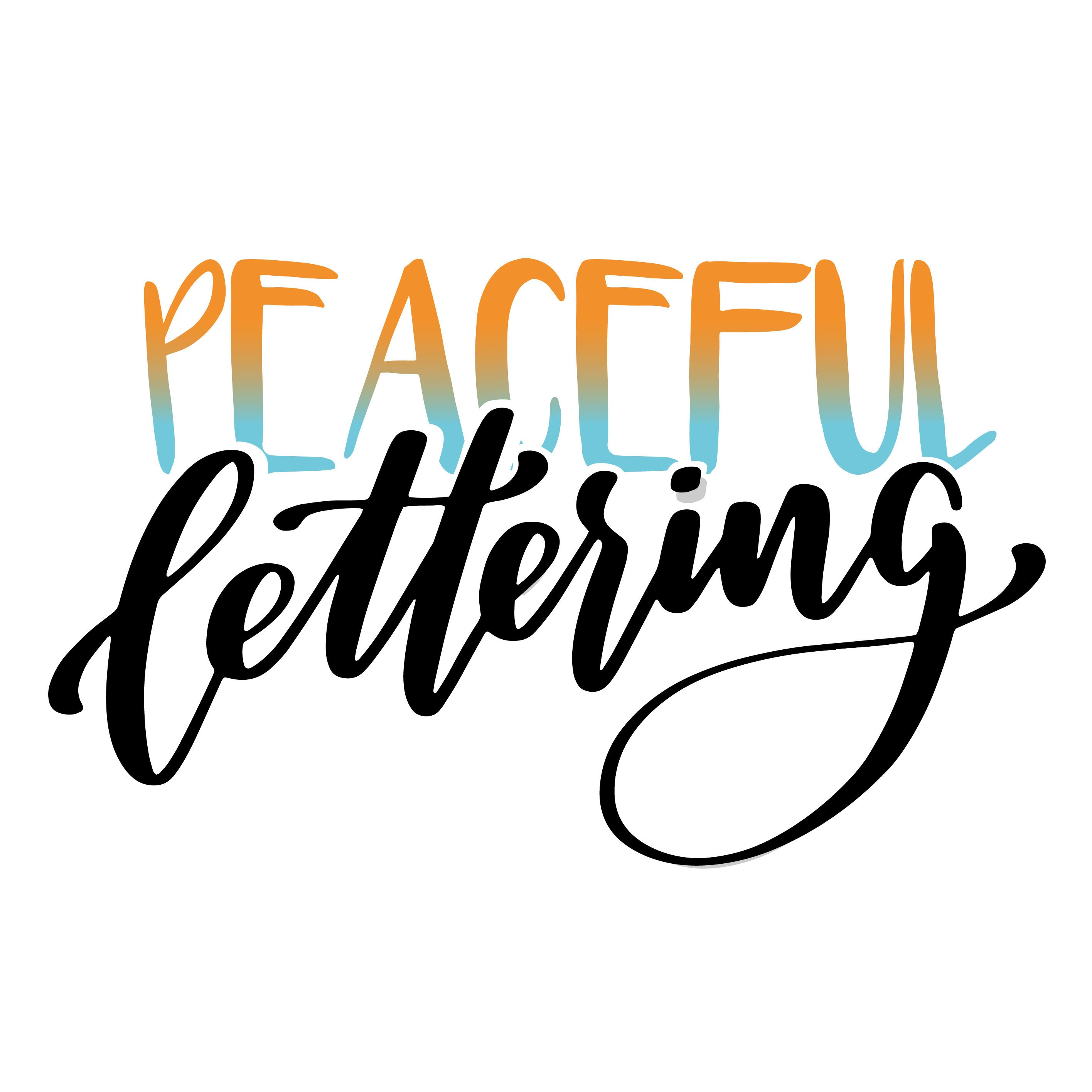 PeacefulLettering - Etsy