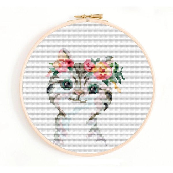 Set of 2 Cross Stitch Patterns, Day of the Dead Cross Stitch Pattern ...