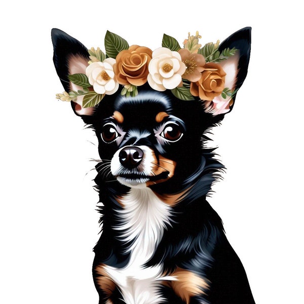 Brain and Floral Elements Vinyl Sticker Unique Illustrated Anatomy Art ...