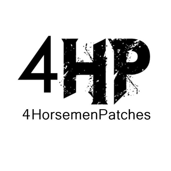 2 Old English Letters for Denim Jackets & Motorcycle Vests Iron on ...