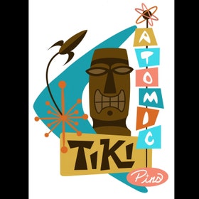 Atomic Tiki Pins/ Cross Stitch/ Stickers by AtomicTikiPins on Etsy