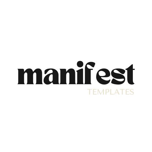 ManifestTemplates - Etsy