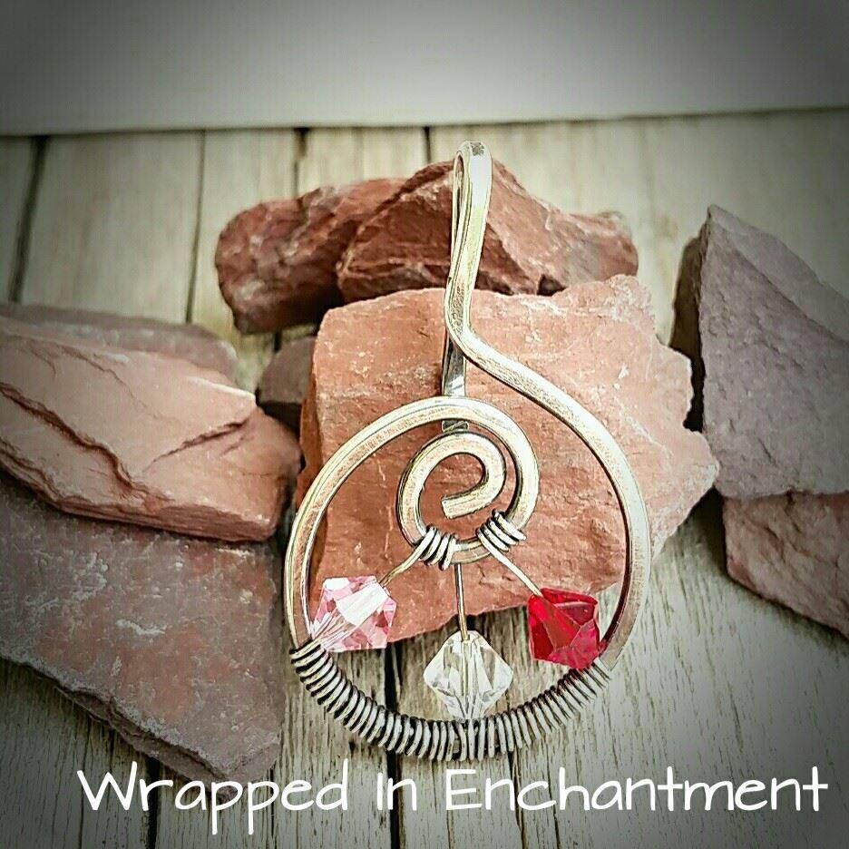 Handcrafted Earthy Wire Wrapped Jewelry by WrappedInEnchantment