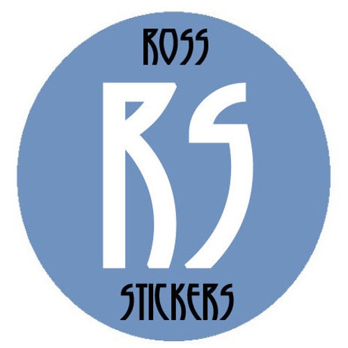 Rossstickers - Wall Vinyl Decals - Etsy