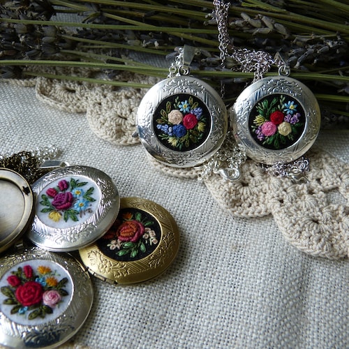 EmbroideredJewerly - Etsy