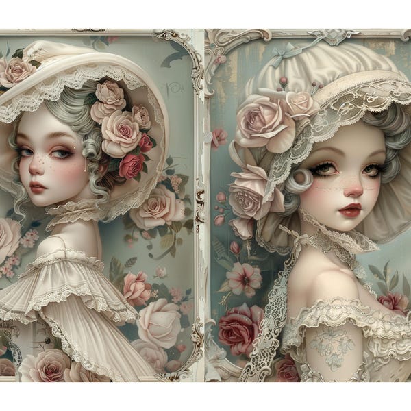 Steampunk Frames V2, Steampunk, Printable, Digital Download, Commercial ...