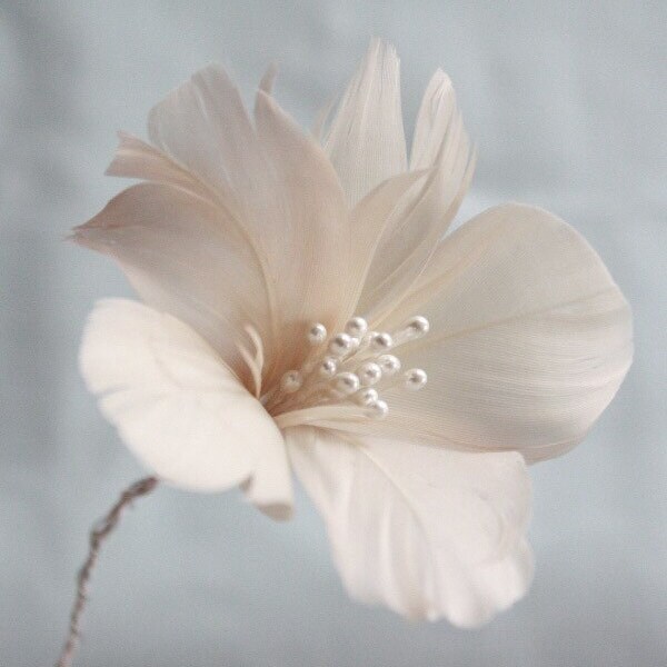 How to Make Feather Flowers DIY Tutorial : Feather Flowers B - Etsy