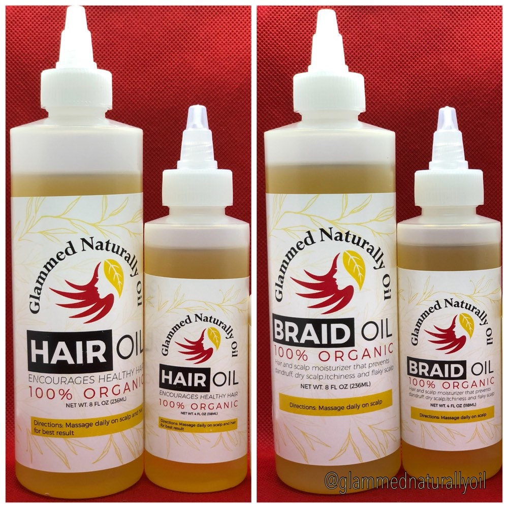 HAIR AND BRAID OIL by GLAMMEDNATURALLYOIL on Etsy