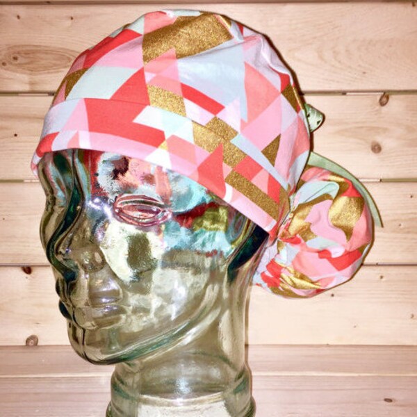 Pinkberry Lantana Scrub Cap Ponytail Surgical Scrub Hats Women's Scrub ...