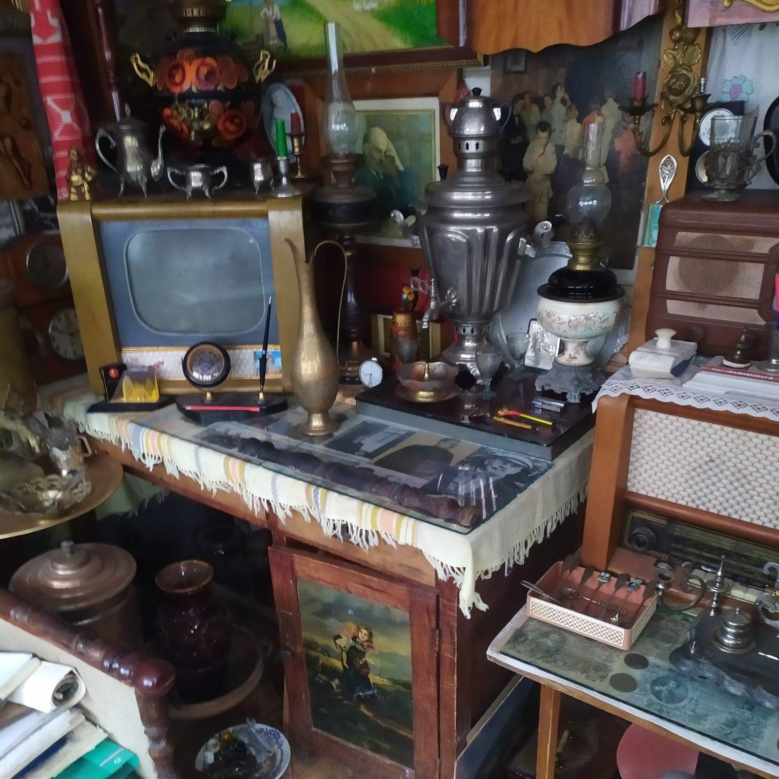 Soviet wall box for small parts Box of the USSR 70s Khaki metal tool ...