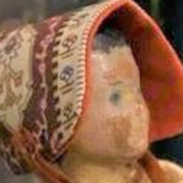 HITTY DOLL BASIC Hitty Doll Sewing Kit Printed Fabric Panel Tutorial ...