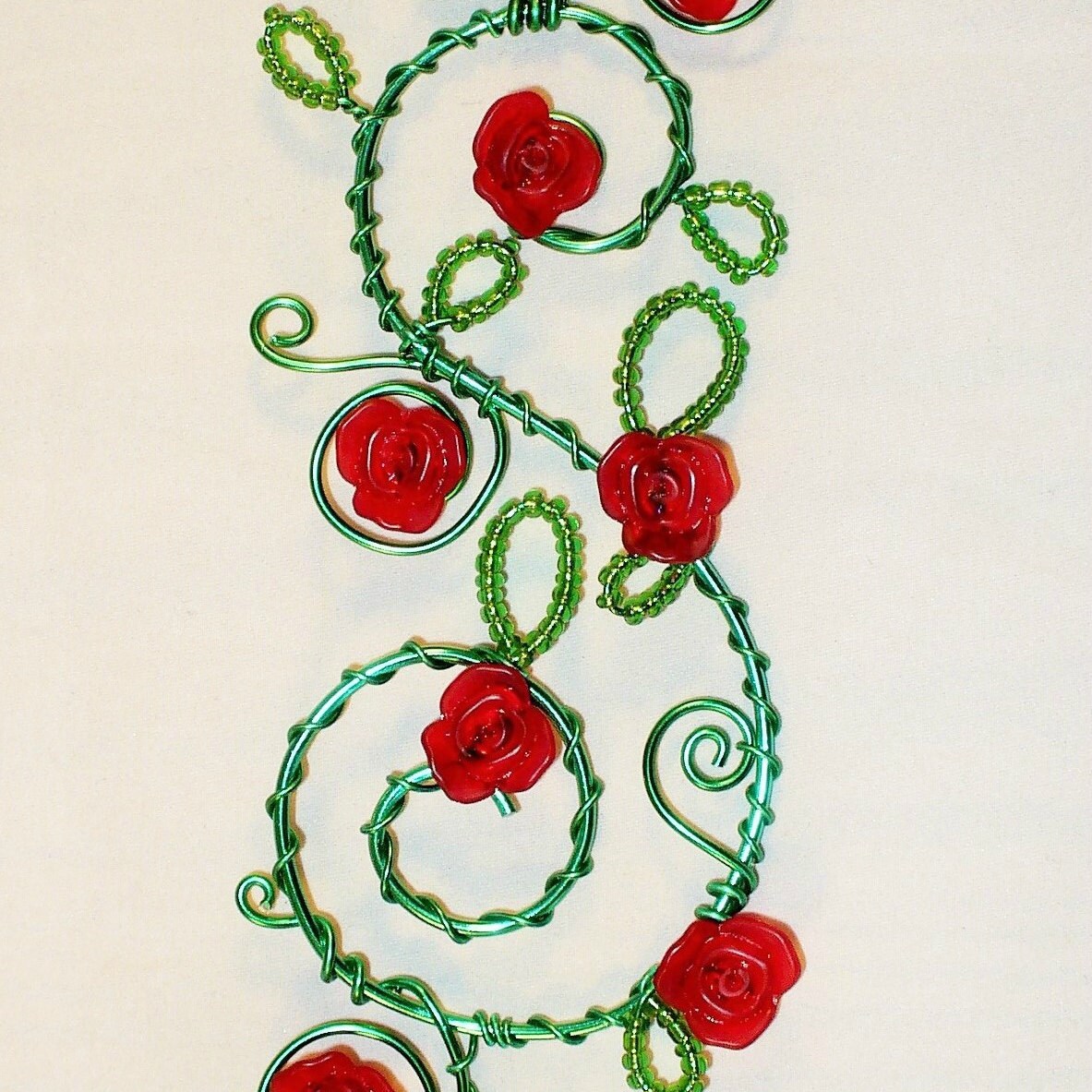 SpiralRoseWire - Etsy