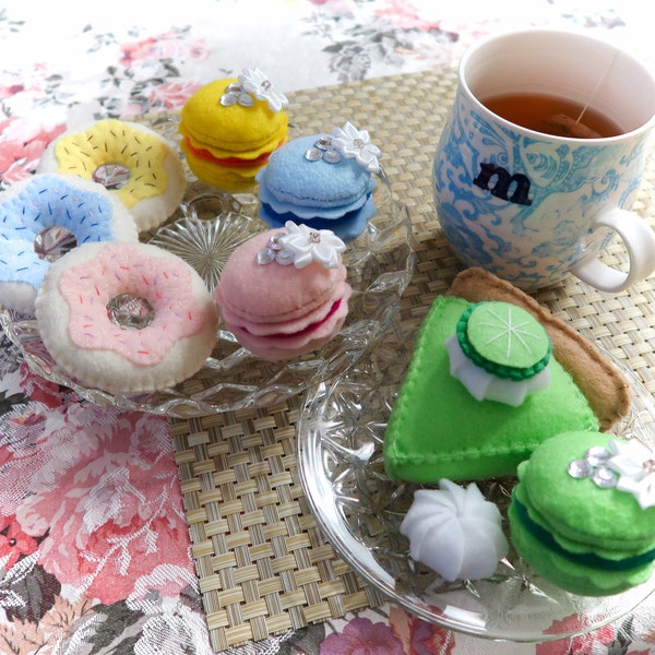 PDF Pattern for Milkshake Plushie Felt Food Crafts Dessert Felt Plushie ...