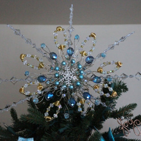 Copper Tree Topper Star for Your Christmas Tree Large Tree Topper ...
