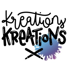 Unique handcrafted lettering designs and by KreationsKreations