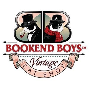 Coro adolph Katz Cat Chasing Bird Chatelaine Double Pin With Enamel and ...