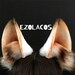 Handmade Realistic Wolf Ears and Tail Set Cosplay,faux Fur Werewolf Ear ...