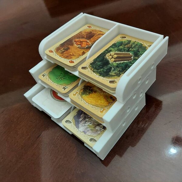 Tray Catan SF C&K catan Seafarers Cities and Knights/player Pieces ...