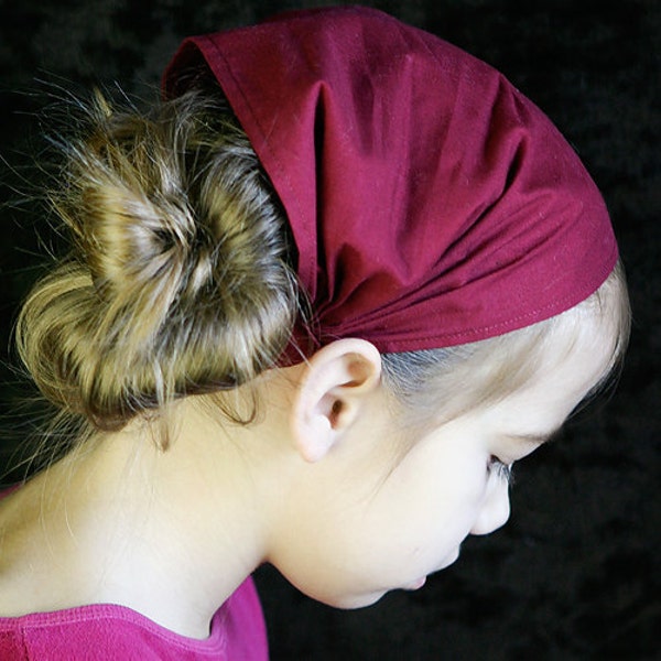 ADULT Head Covering Pattern Headcovering Pattern Wide Fabric Headband ...