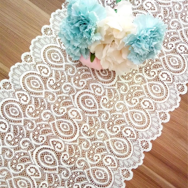 Dusty Rose Table Runner, 3ft-10ft Long12inches Wide, Lace Overlay, Lace ...