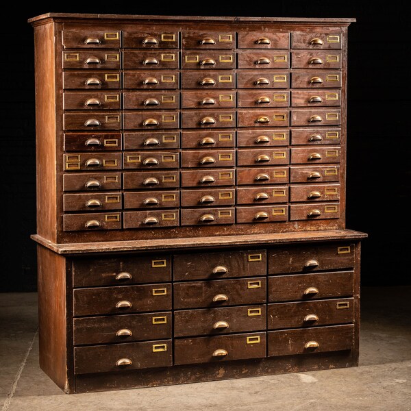 Complete Antique H. Westphal Revolving Hardware Wood Screw Cabinet - Etsy