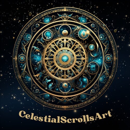 CelestialScrollsArt - Etsy