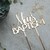 Personalised Custom Bridal Shower Cake Topper Rustic Name Cake Toppers ...