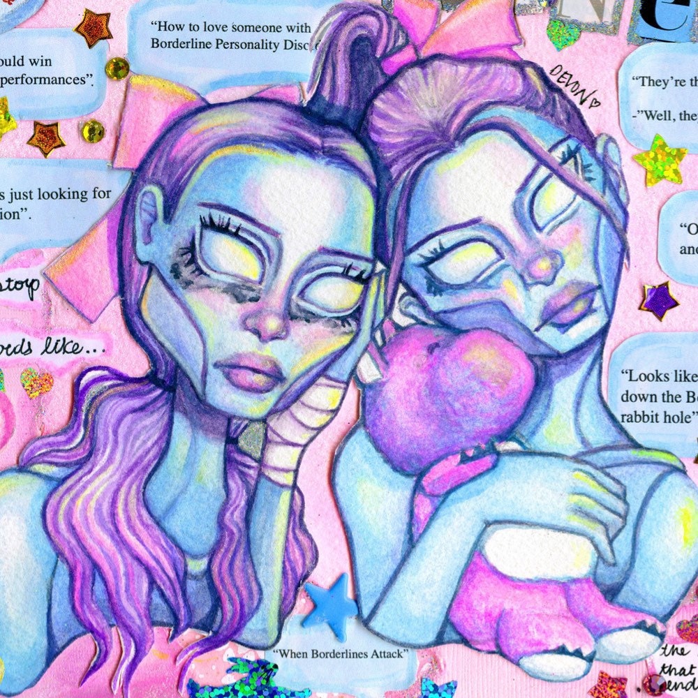 devonplasterart - BPD and Mental Health Artwork - Etsy