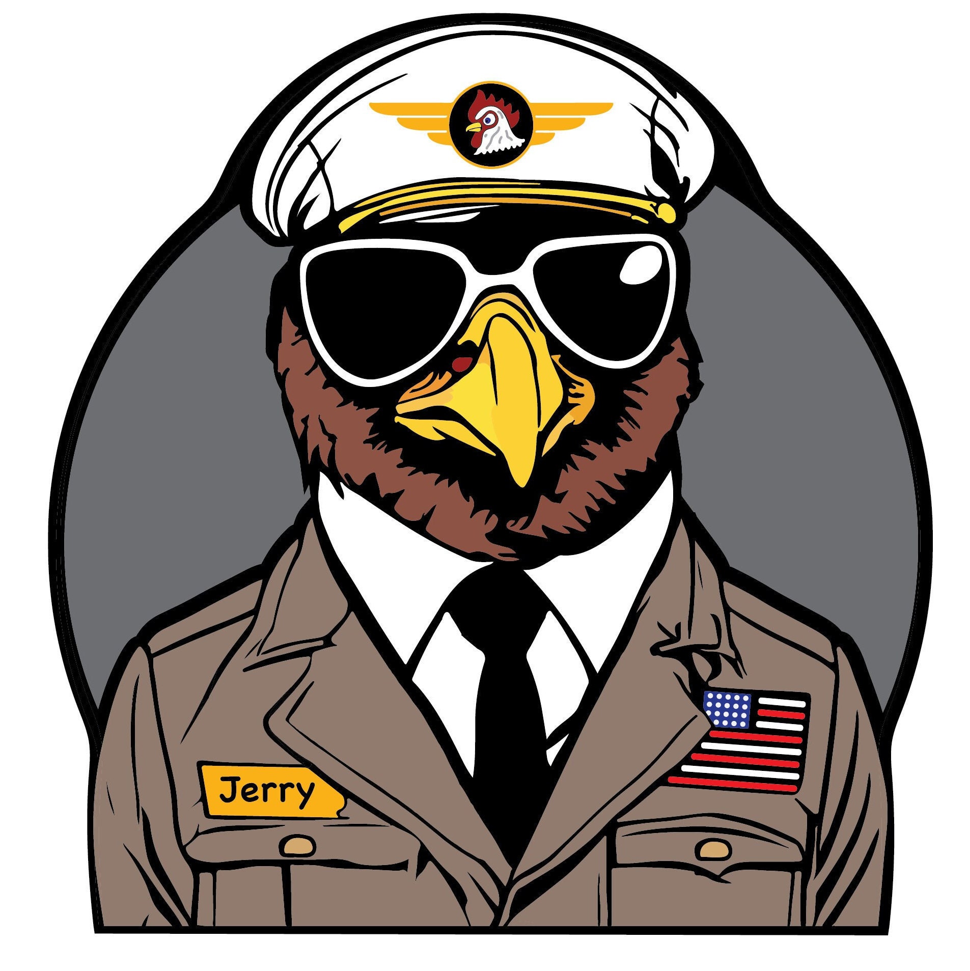ChickenPilotStickers - Etsy
