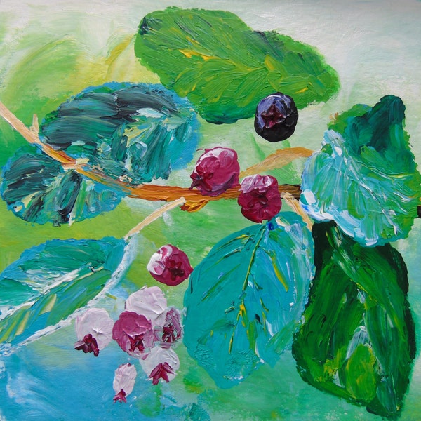 Original 9x12 Inch Landscape Painting, Acrylic Utah Landscape Painting ...