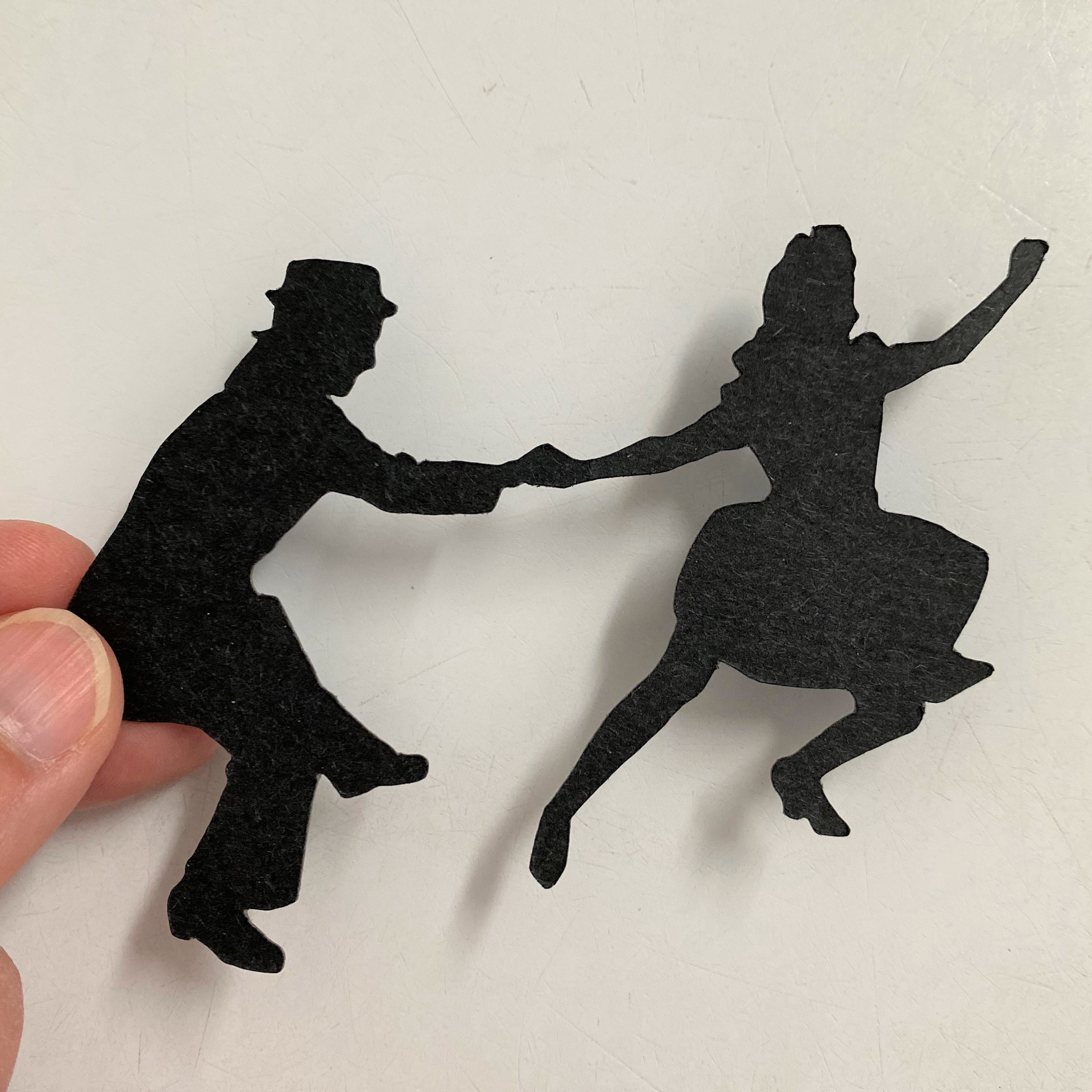 Papercraft Paper Jailhouse Rock Cutouts white black shapes Punches ...